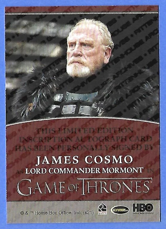 Lord Commander Mormont