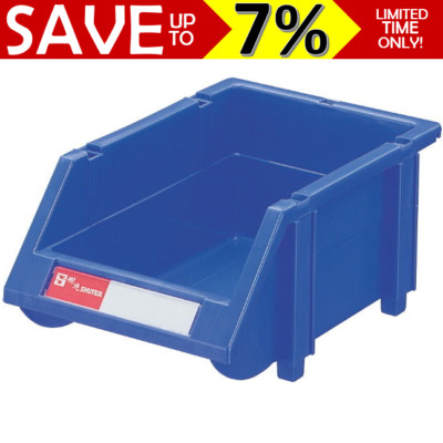 Tools Parts Storage Bin Stackable Lock Sorter Container Home Workshop ...