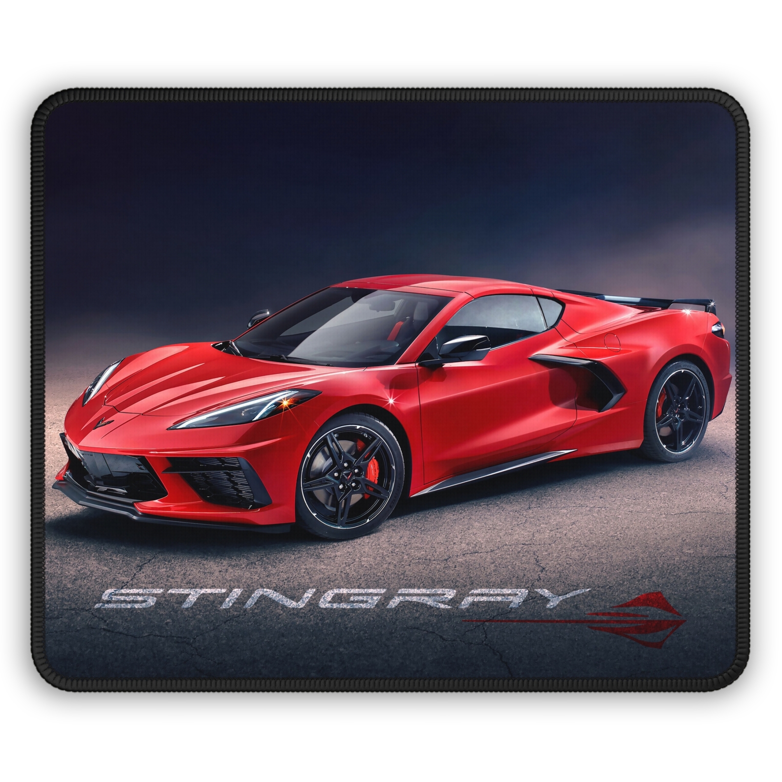 2020 Corvette Stingray - Custom Design - Premium Stitched Edges Mouse ...