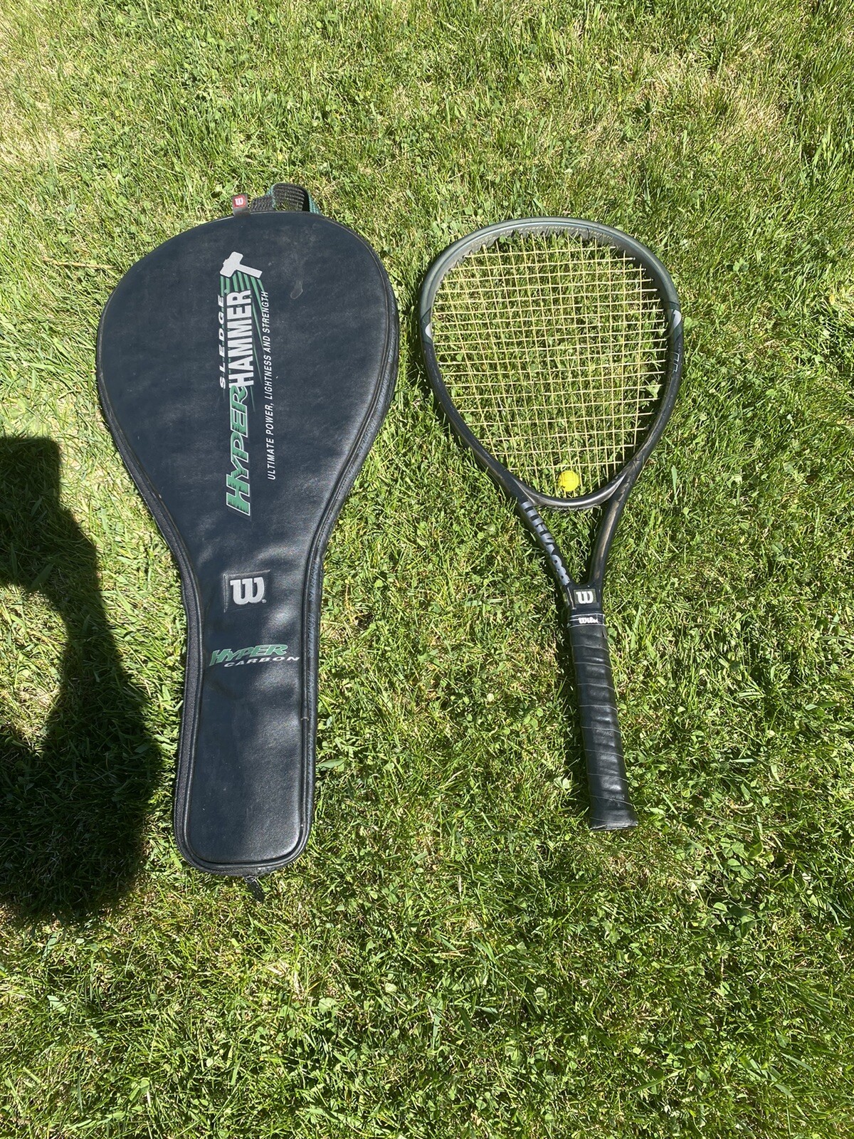 WILSON HYPER CARBON HYPER HAMMER 2.0 SLEDGE HAMMER TENNIS RACQUET ...