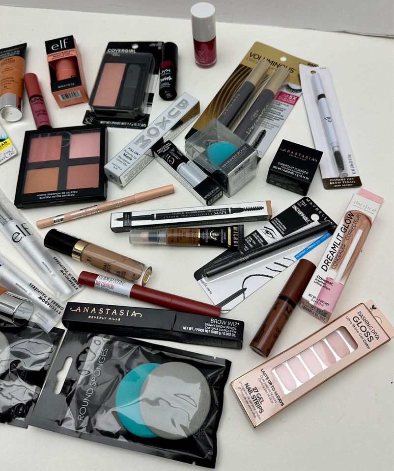 Wholesale Mixed Makeup Lot (30 Pieces) Nyx Elf Maybelline Covergirl ...