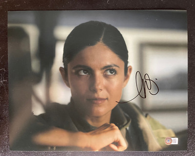 Monica Barbaro signed auto 11x14 photo Pheonix Top Gun Maverick BECKETT ...