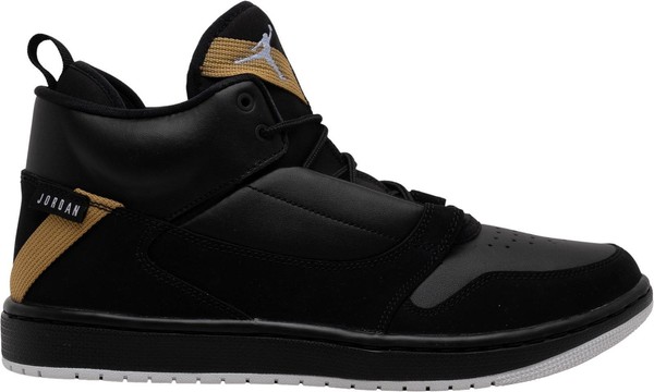 Size 12.5 - Jordan Fadeaway Black Metallic Gold for sale online | eBay