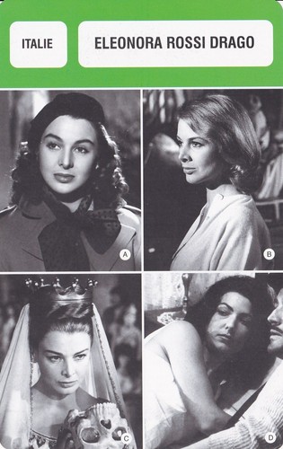 Fiche Cinéma - Actrices - ELEONORA ROSSI DRAGO | eBay