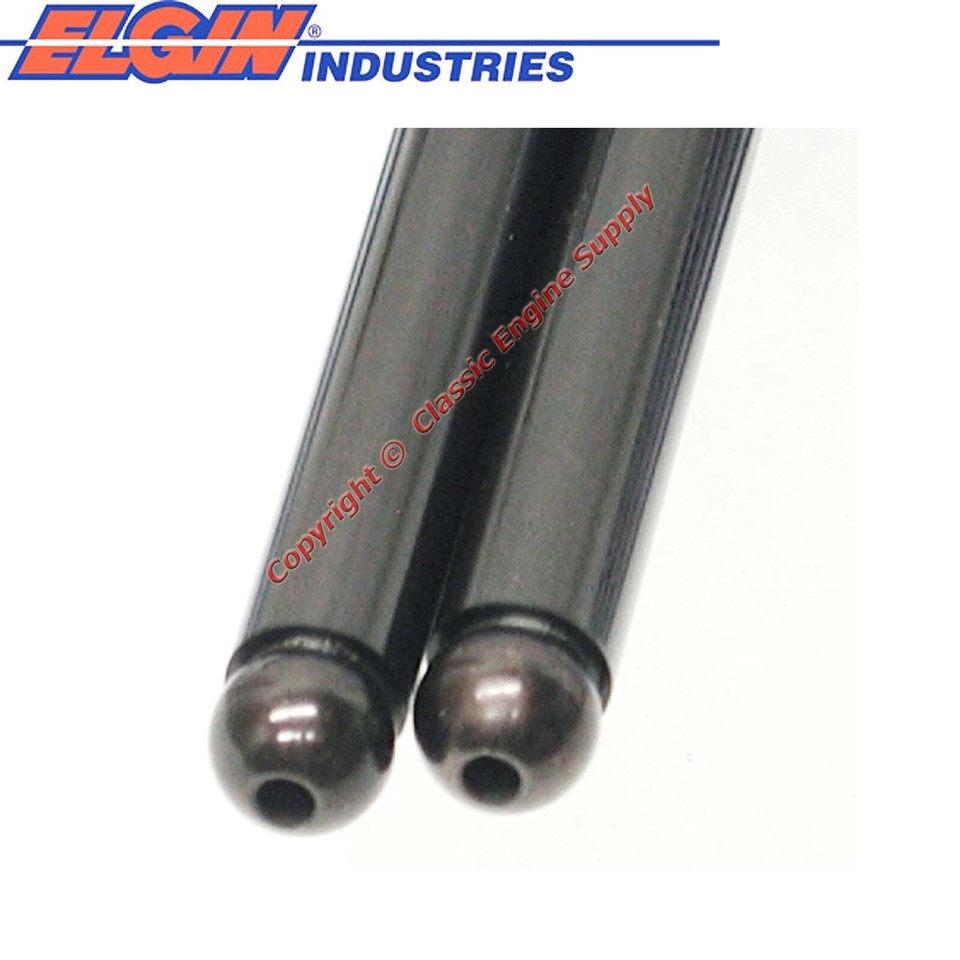 New 7.900" +100 Length HP Hardened Push-Rod Set sb Chevy 400 383 350 ...