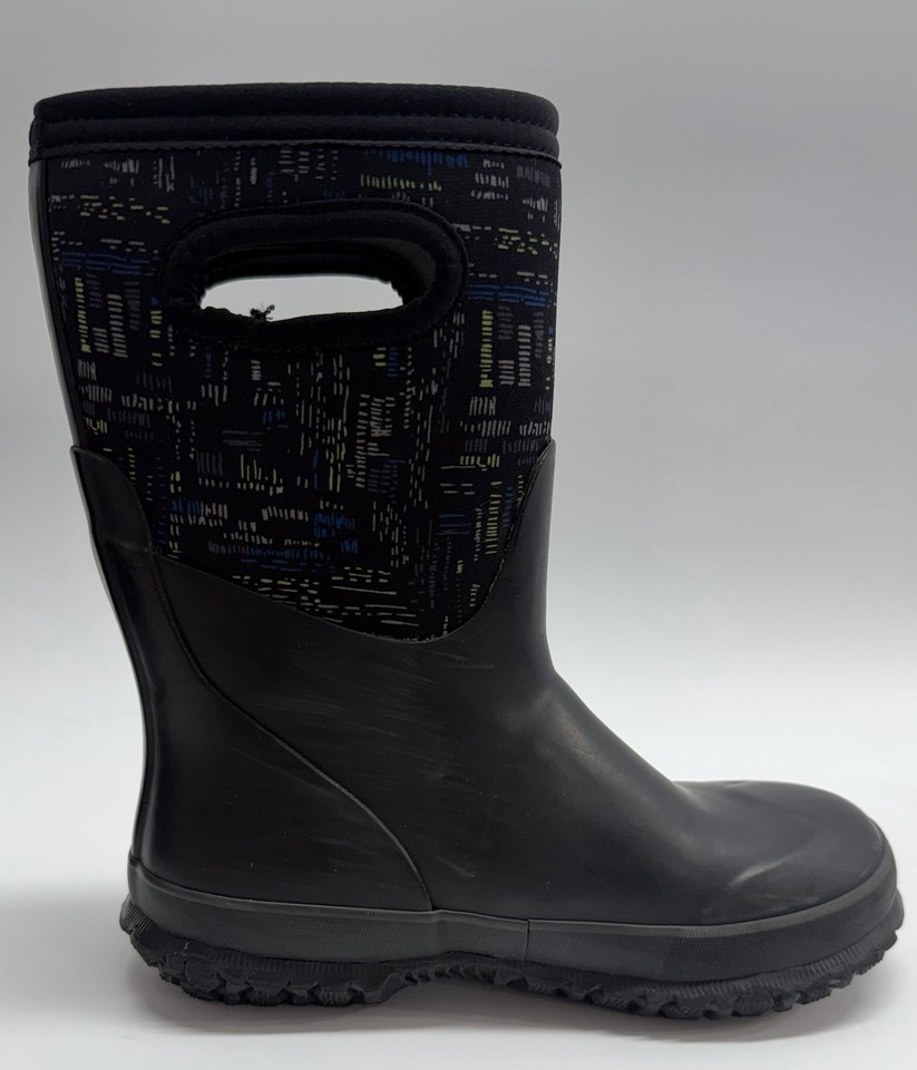 Bogs Kids Grasp Sparks Winter Boots Youth 2 Warm Insulated Rubber | eBay