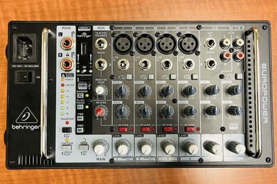Behringer EUROPOWER PMP500MP3 8-Channel 500W Powered Mixer*PARTS ONLY ...