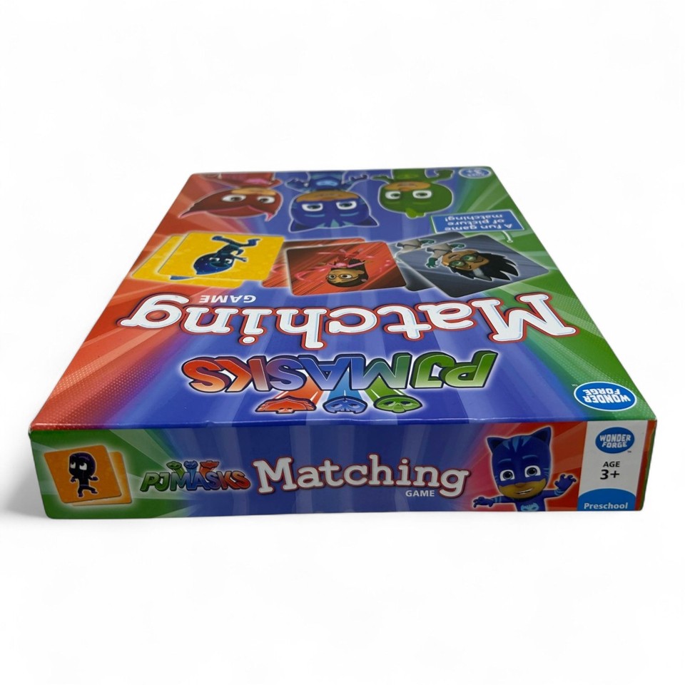 PJ Masks Matching Game For Kids Ages 3+ Fun Memory Picture Game Wonder ...