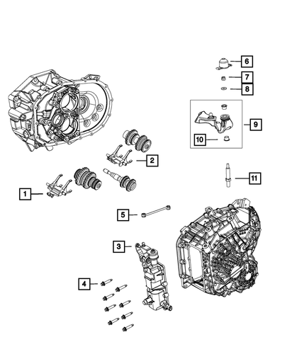 Genuine Mopar Tension Strut 68166675AA | eBay