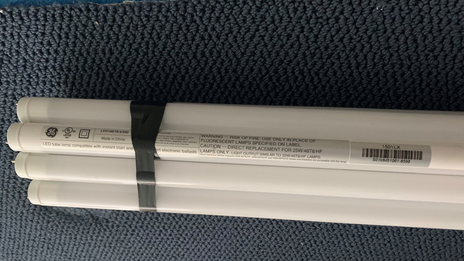 14-Pack GE Lighting LED18ET8/4/840 18W 4 ft Integrated T8 LED ...