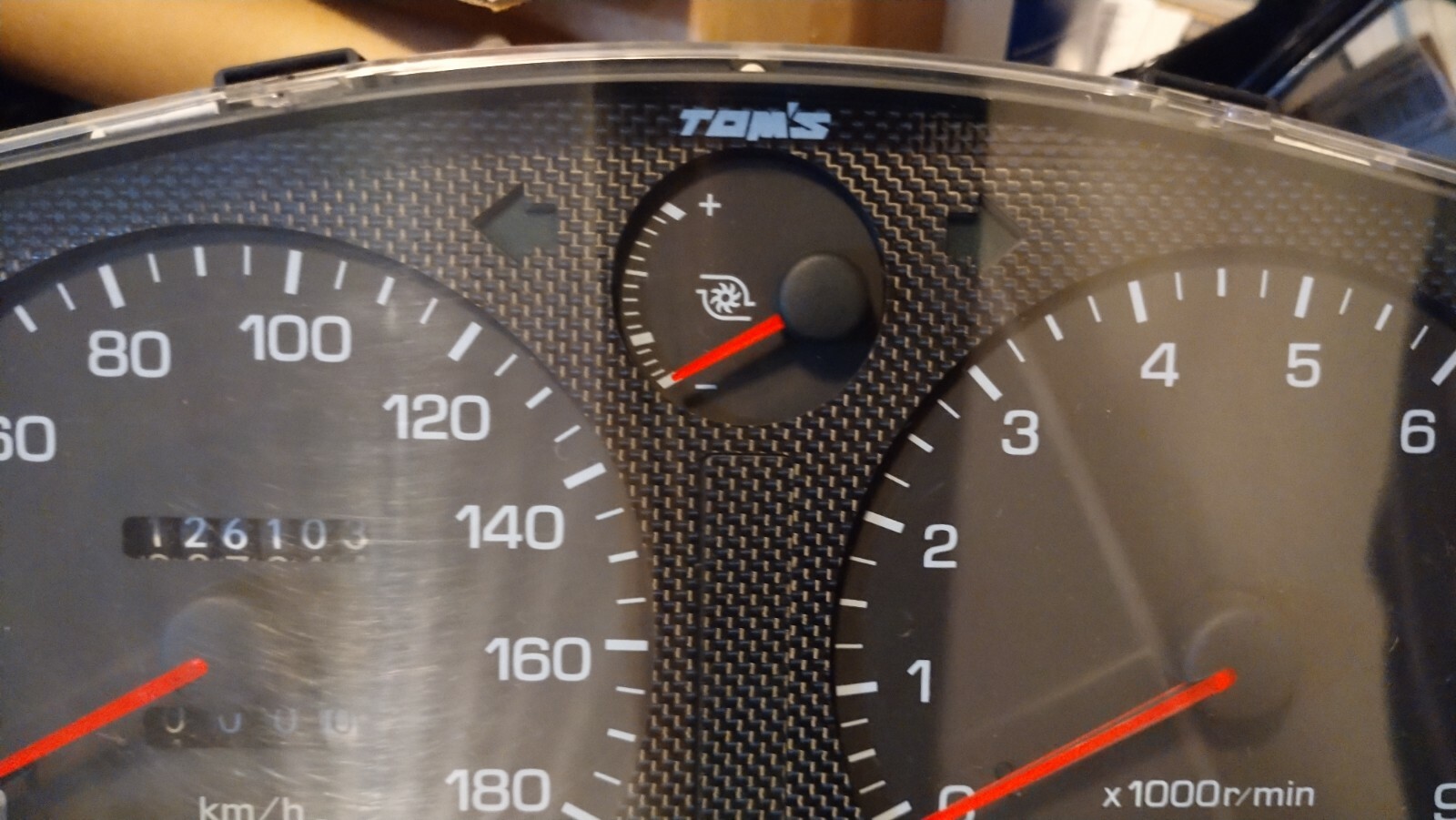 Toyota MR2 MK2 turbo JDM RHD electronic gauge cluster with authentic ...