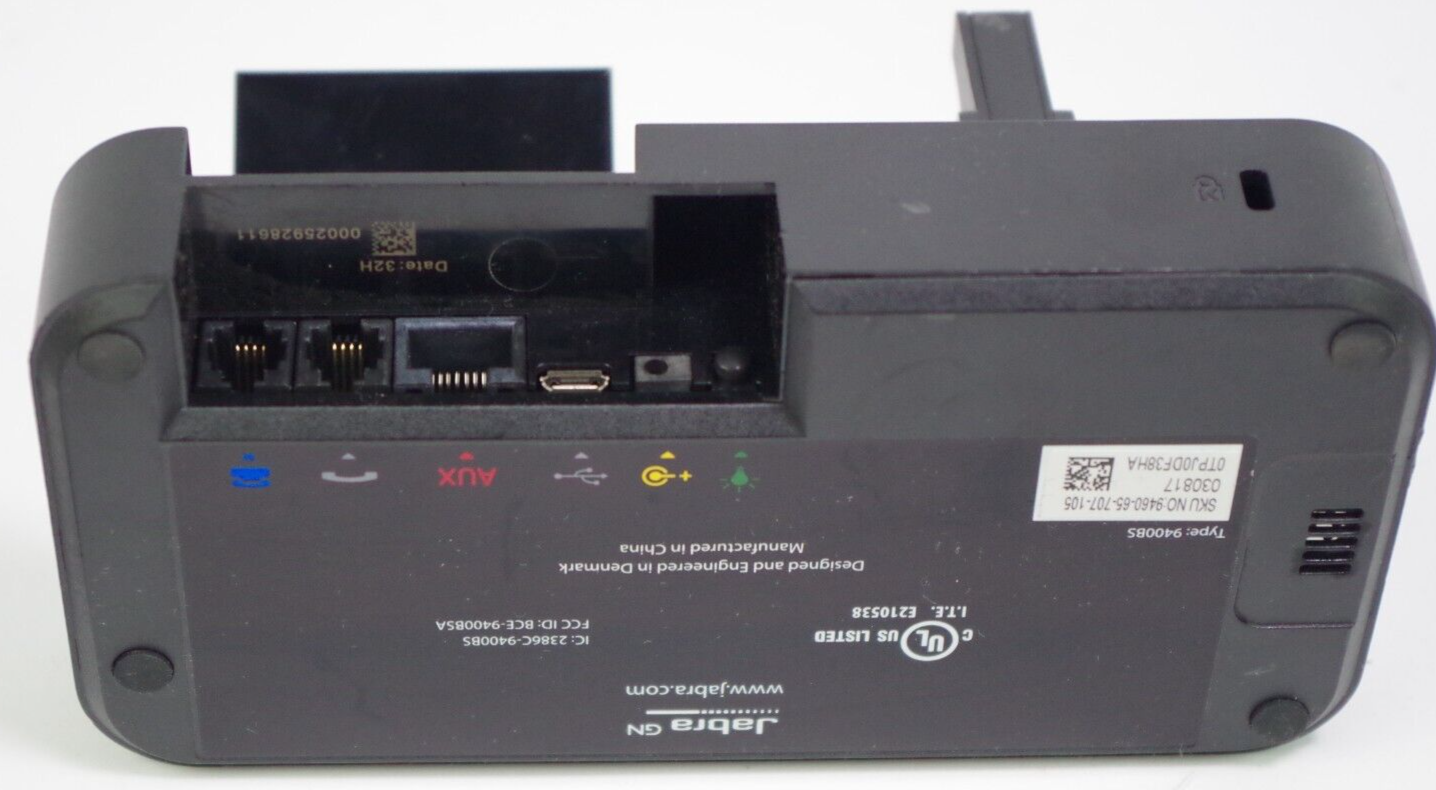 Jabra 9400BS Pro 9460-65-707-105 Base Station Touch Screen (J2058) W ...