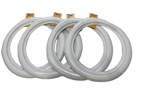 Portawalls 13 inch Whitewall Car Tire Insert Trim Set 4pcs