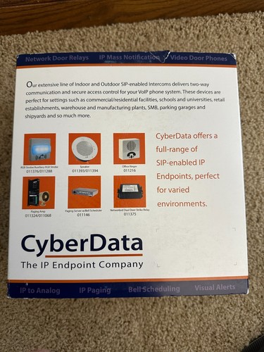 NIB CyberData SIP Outdoor Intercom 011186 | eBay