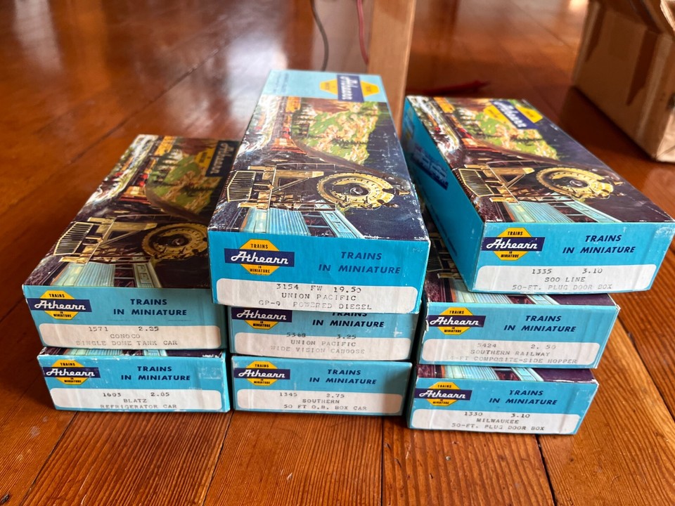 Vintage HO Athearn Atlas Train Set | eBay