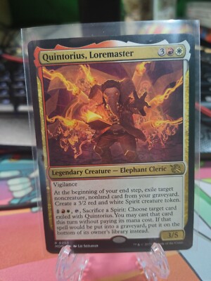 QUINTORIUS, LOREMASTER x1 mtg NM-M March of The Machine 4 Rare | eBay