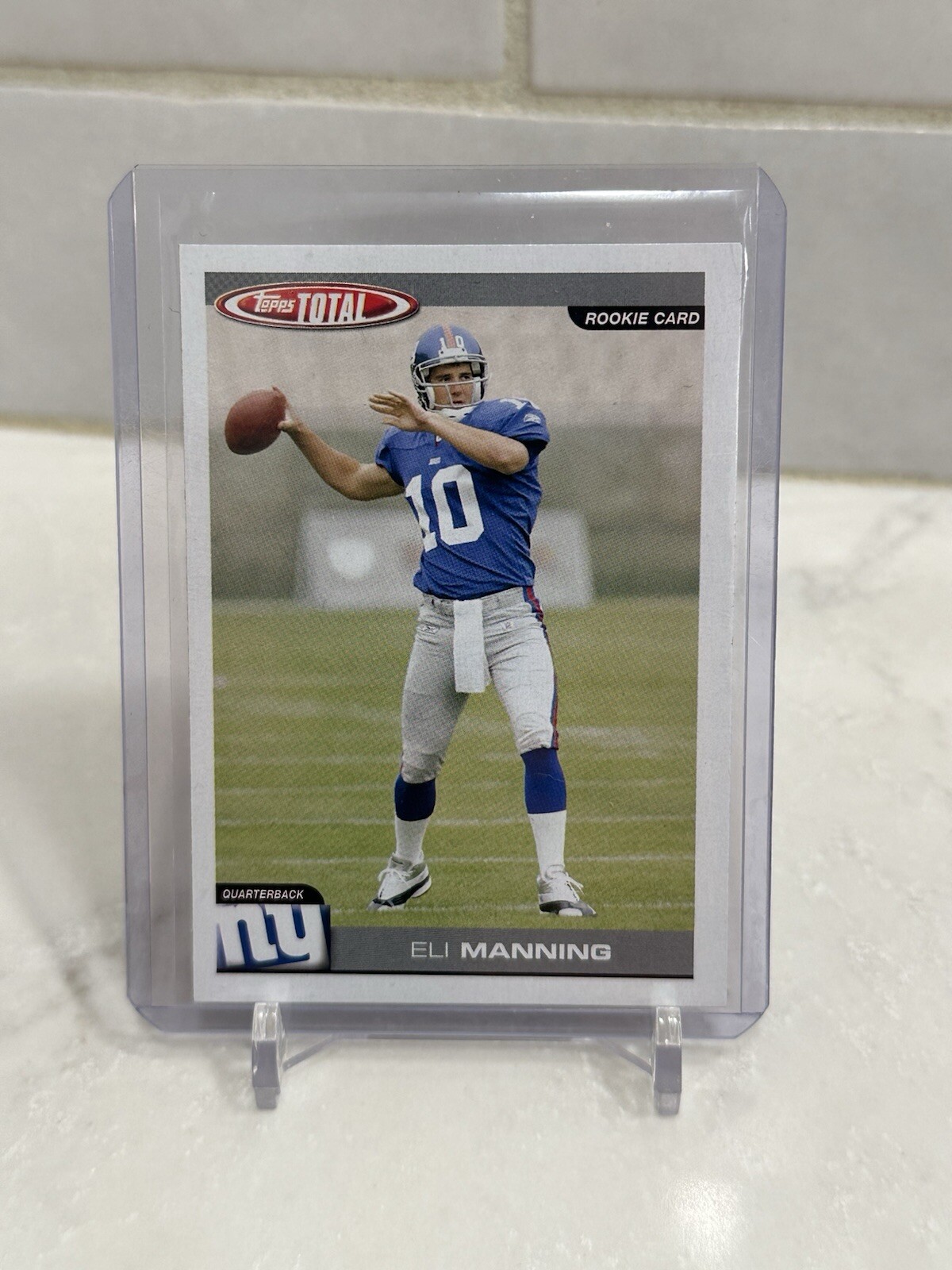 Eli Manning RC 2004 Topps Total Eli Manning Rookie Card #350 Giants | eBay