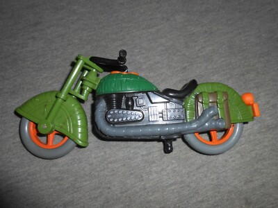 Action Figure - VINTAGE - TEENAGE MUTANT NINJA TURTLES - MOTORCYCLE ...