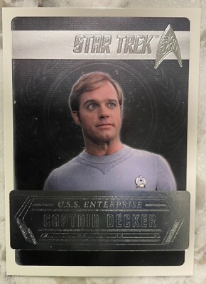 Star Trek 50th Anniversary - Starfleet Captains - C10 Captain Decker | eBay