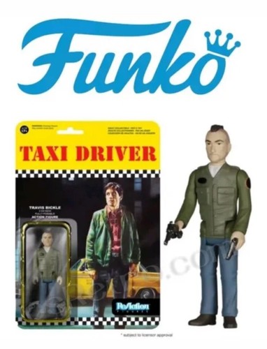 TAXI DRIVER TRAVIS BICKLE FUNKO POP REACTION SUPER7 ACTION FIGURE ...