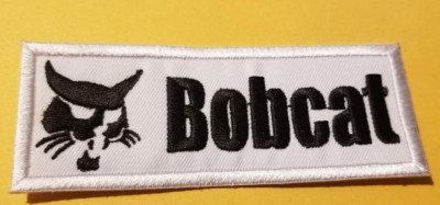 Bobcat Embroidered Patch approx 1.5 x 4" | eBay