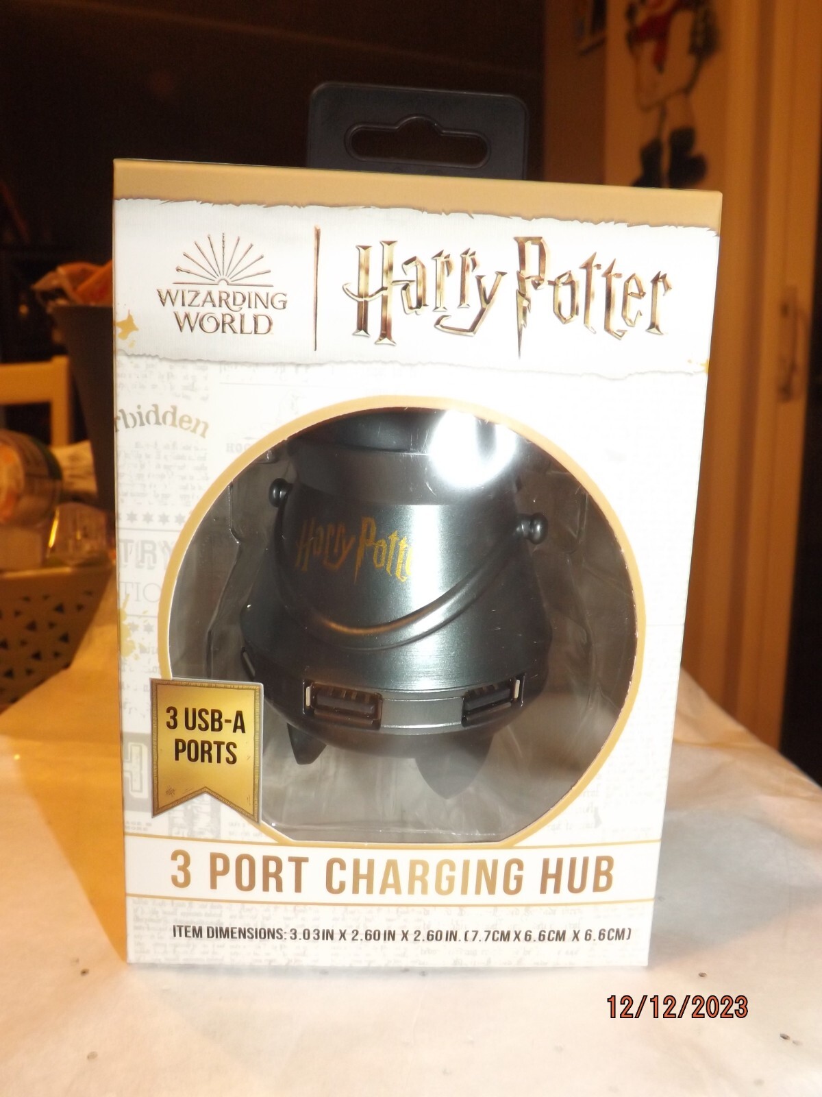 Harry Potter Cauldron 3 Port Charging Hub Wizarding World--Brand New | eBay