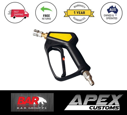 BAR Short Trigger Gun 5000psi Built-In Swivel with Quick Connect ...