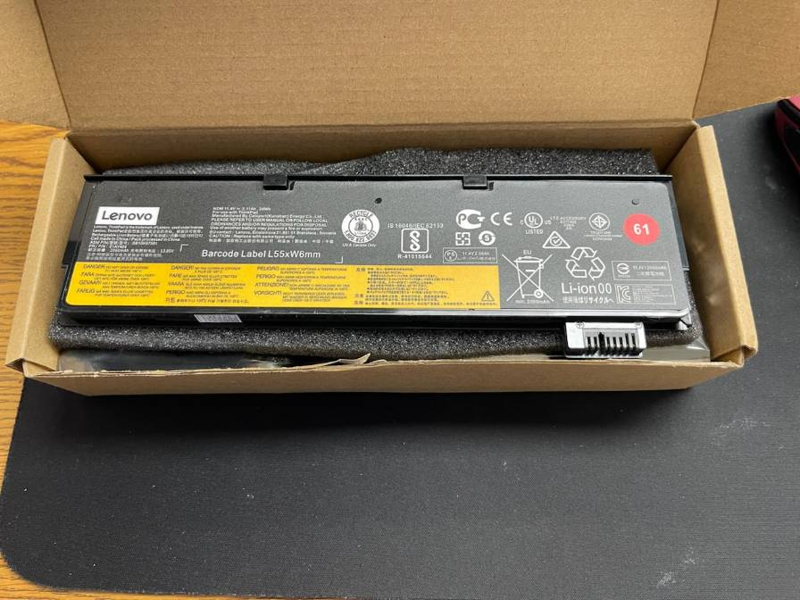 Genuine 01AV425 01AV423 61 24Wh Battery for Lenovo Thinkpad T470 T480 ...