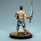 Painted DnD Miniature Water Cultist Berserker Fighter Warrior Barbarian ...