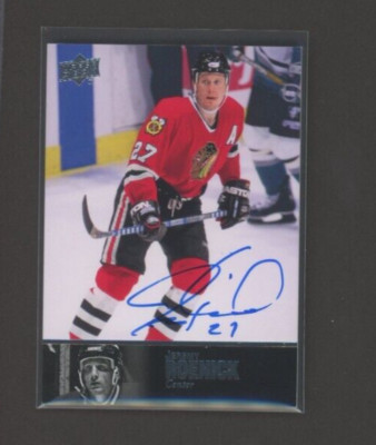 2013-14 Ultimate Collection '97 Legends Autographs #AL84 Jeremy Roenick ...
