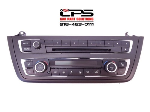 12-14 BMW 3-Series F30 AC, Radio Control Panel 64119287337 | eBay