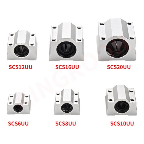 SCS8UU-SCS20UU Linear Motion Ball Bearing Slide Unit Bushing CNC Router ...