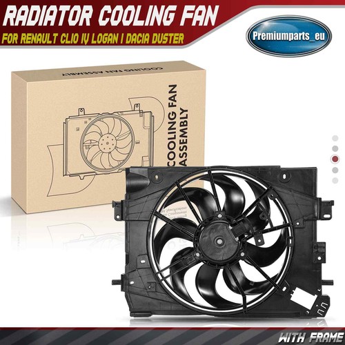 Radiator Cooling Fan for Renault Clio IV Logan I Dacia Duster ...