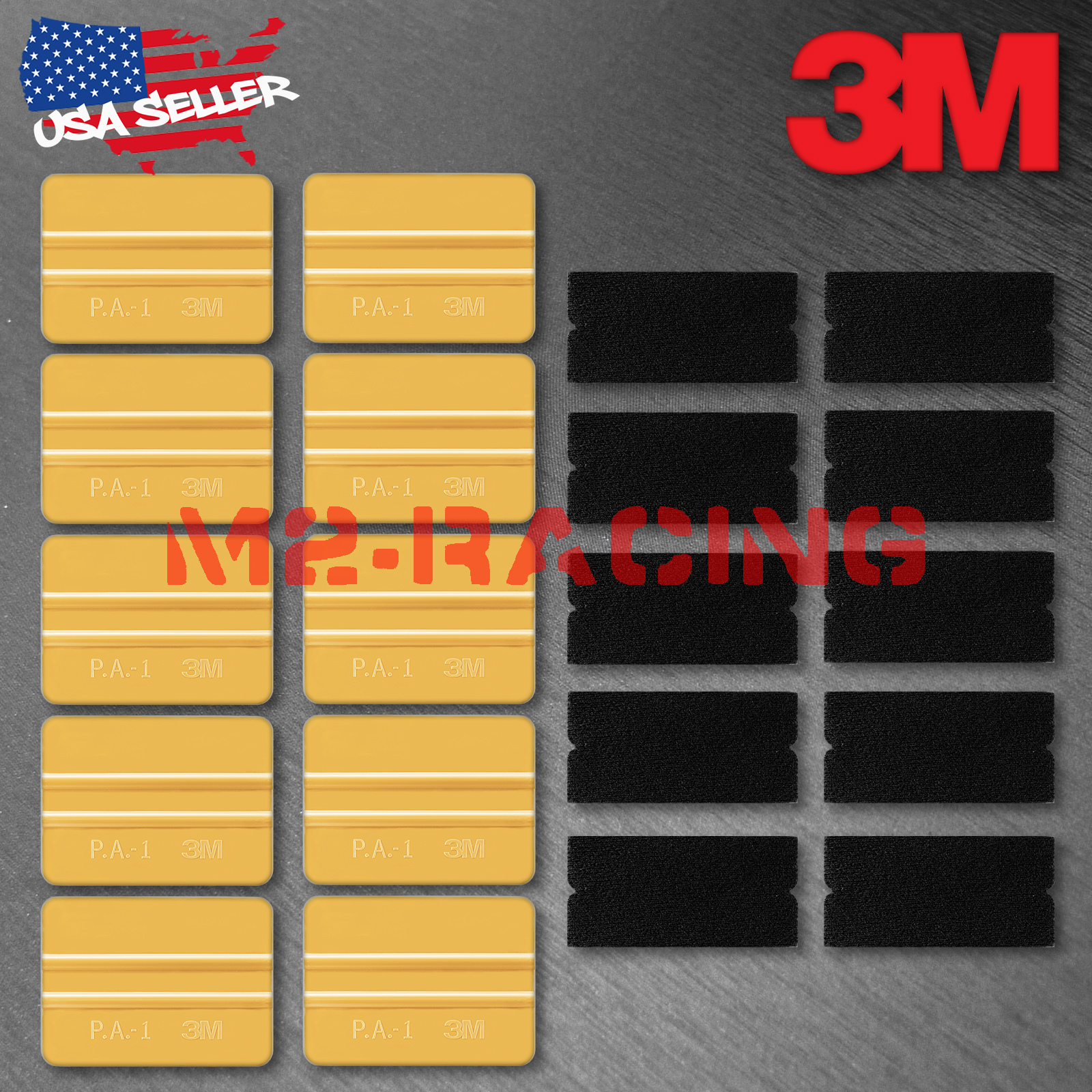 3M Gold Vinyl Wrap Squeegee Applicator Tool x10 kit | eBay