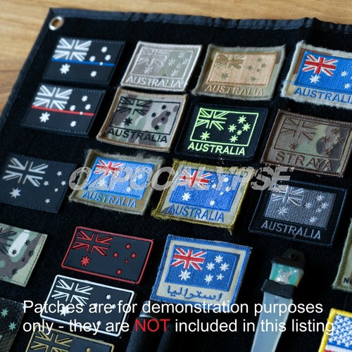 Tactical Patch Collection Panel - army military amcu dpcu sas multicam ...
