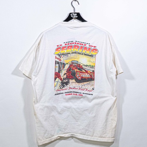 1995 12 Hours of Sebring International Grand Prix F1 Pocket T-Shirt XXL ...