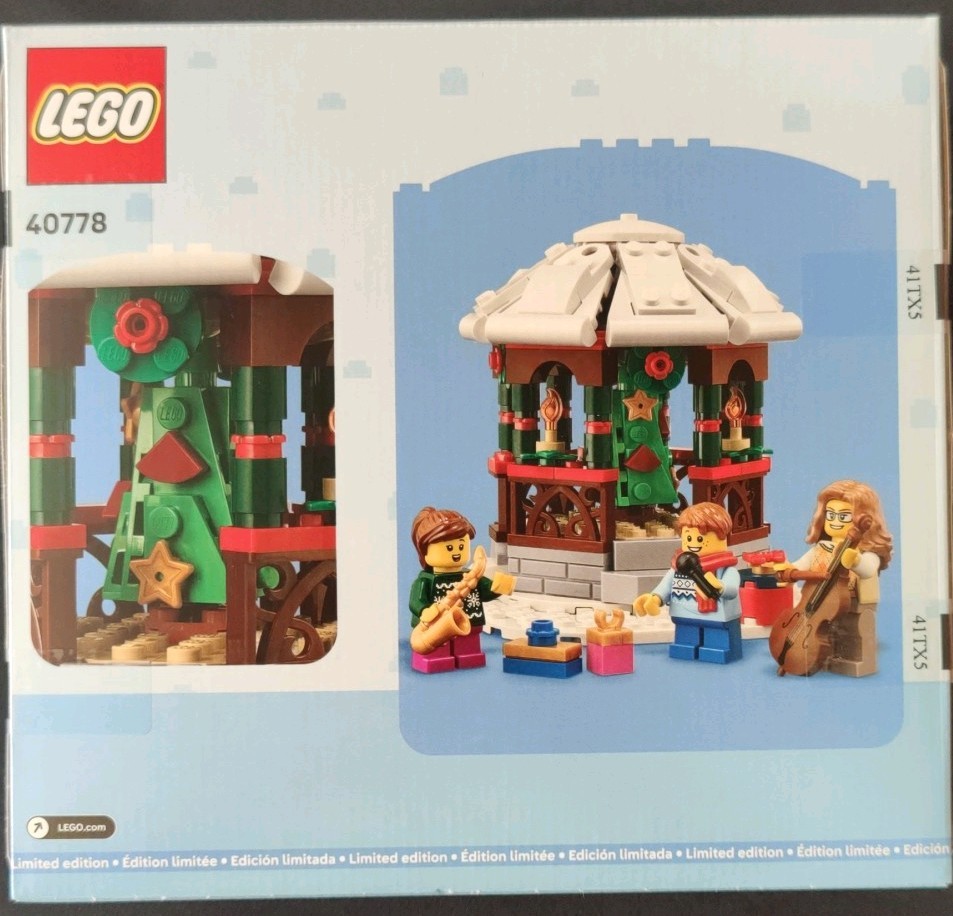 LEGO 40778 Winter Gazebo Holiday Set GWP New & Sealed | eBay