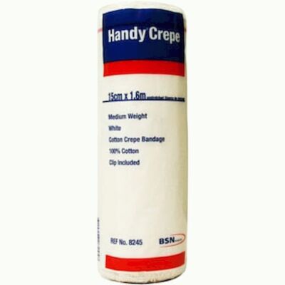 HANDY CREPE MED 15CM 8245 MEDIUM WHITE - X 1. 6M | eBay