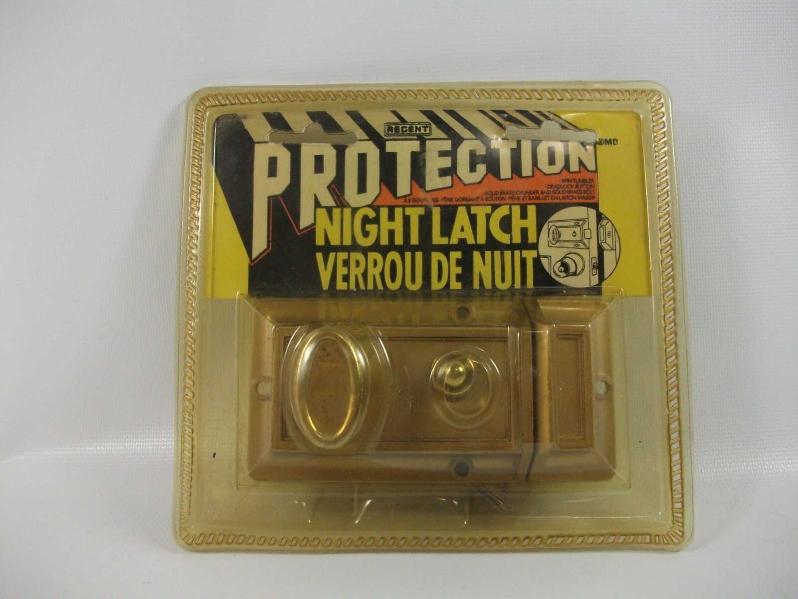 Regent Protection Night Latch Vintage Door Lock Sealed New Old Stock ...