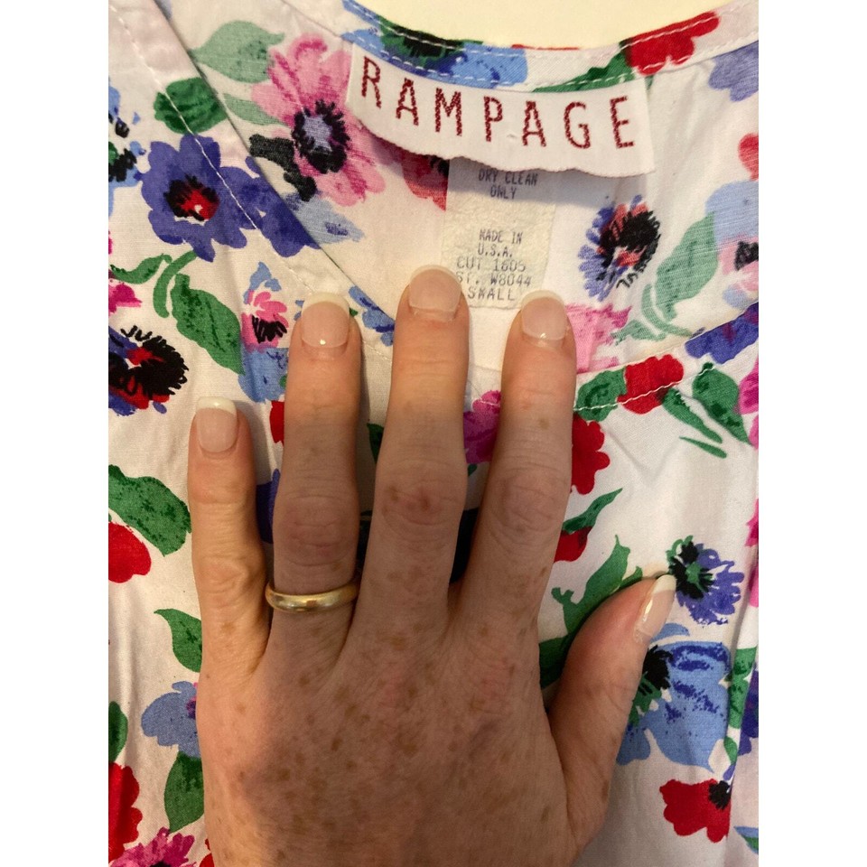 Floral Rampage Vintage 90s Spring Granny Set | eBay