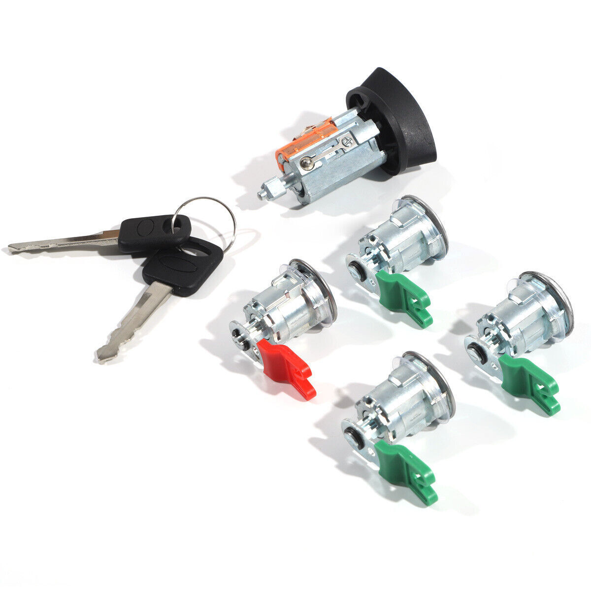 For Ford Econoline Van E150 E250 E350 Ignition & Door Lock Cylinder ...