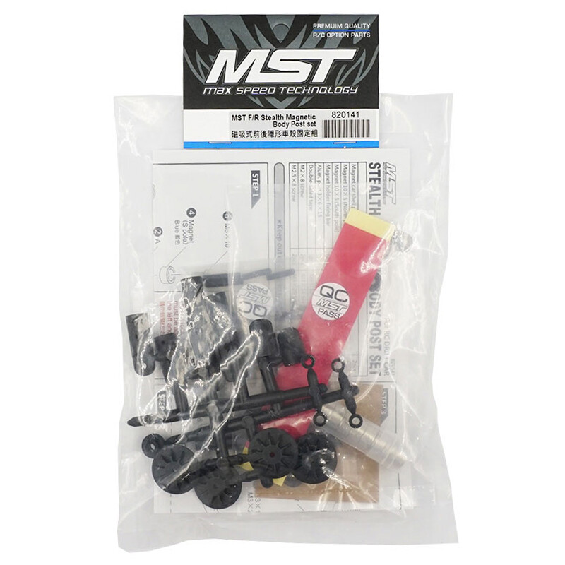 MST Stealth Magnetic Body Shell Post Set For 1/10 RC Car Drift On Road ...