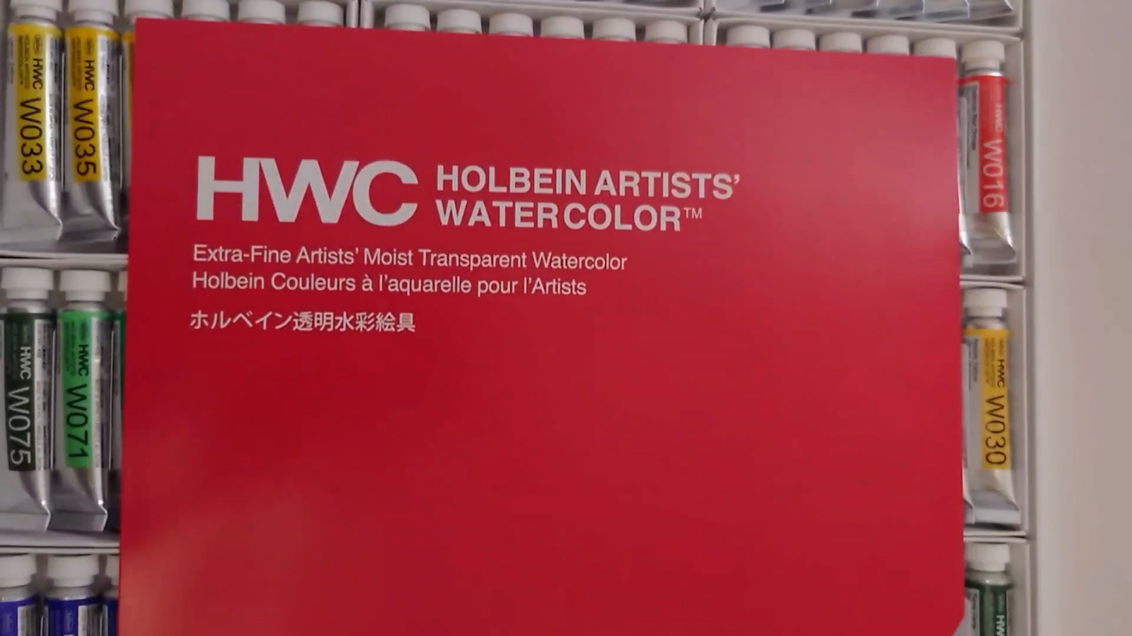 Holbain Transparent Watercolors Colors 108 Colors Set 5ml Full Color ...