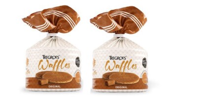 2 x Packs Of 8 Welsh Butter Toffee Waffles Delicious Filled Biscuits ...