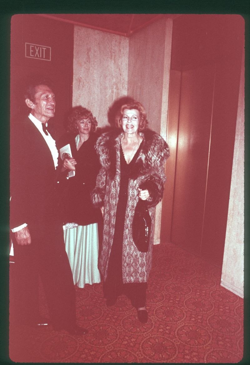 1978 RITA HAYWORTH Live Candid Original 35mm Slide Transparency GILDA ...