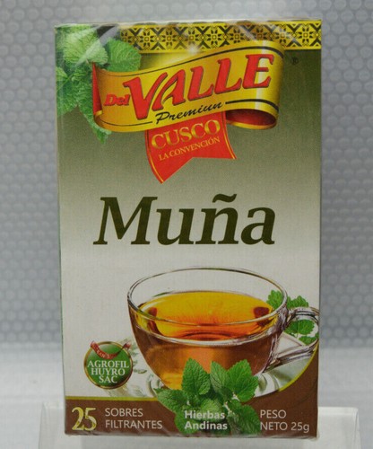 Del Valle Premium Cusco Muña Digestivo from Peru Inka Muña (choose) | eBay