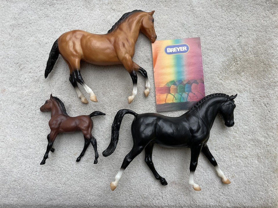 New Classic Breyer Horse #3346 Hanoverian Family Ginger Keen Andalusian ...
