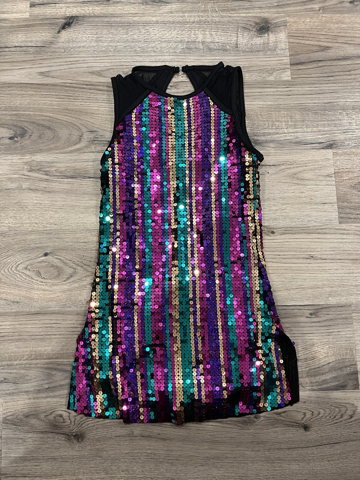 WEISSMAN Dance Multi Color Sequin Costume Sequin And … - Gem