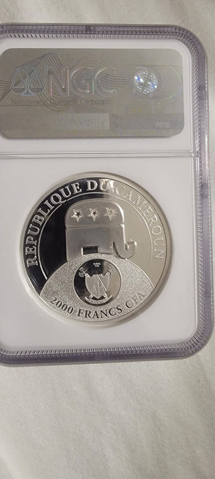 2020 CAMEROON PROOF SILVER DONALD TRUMP NGC PF70 HR ER | eBay
