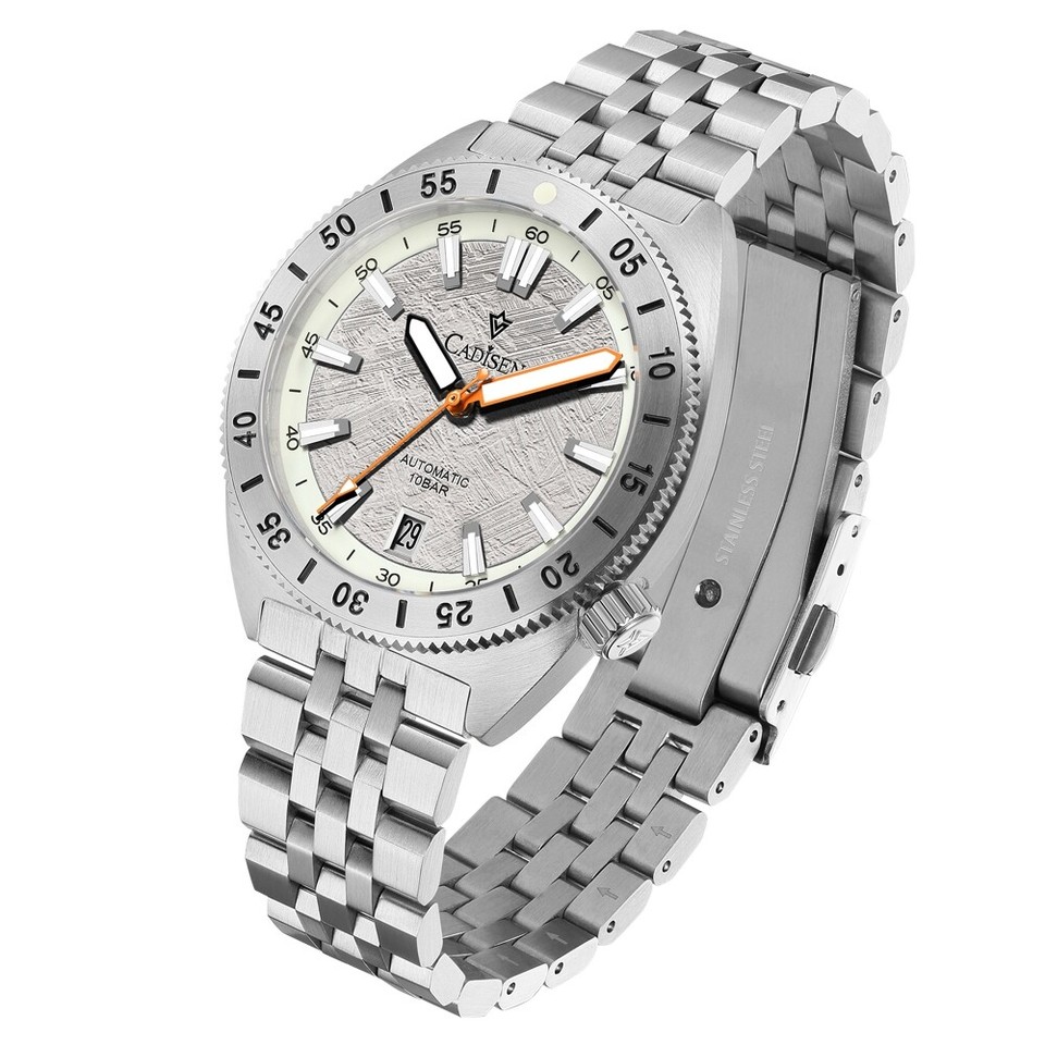 Men's Mechanical Watches NH35A Automatic Movement 100M Waterproof ...